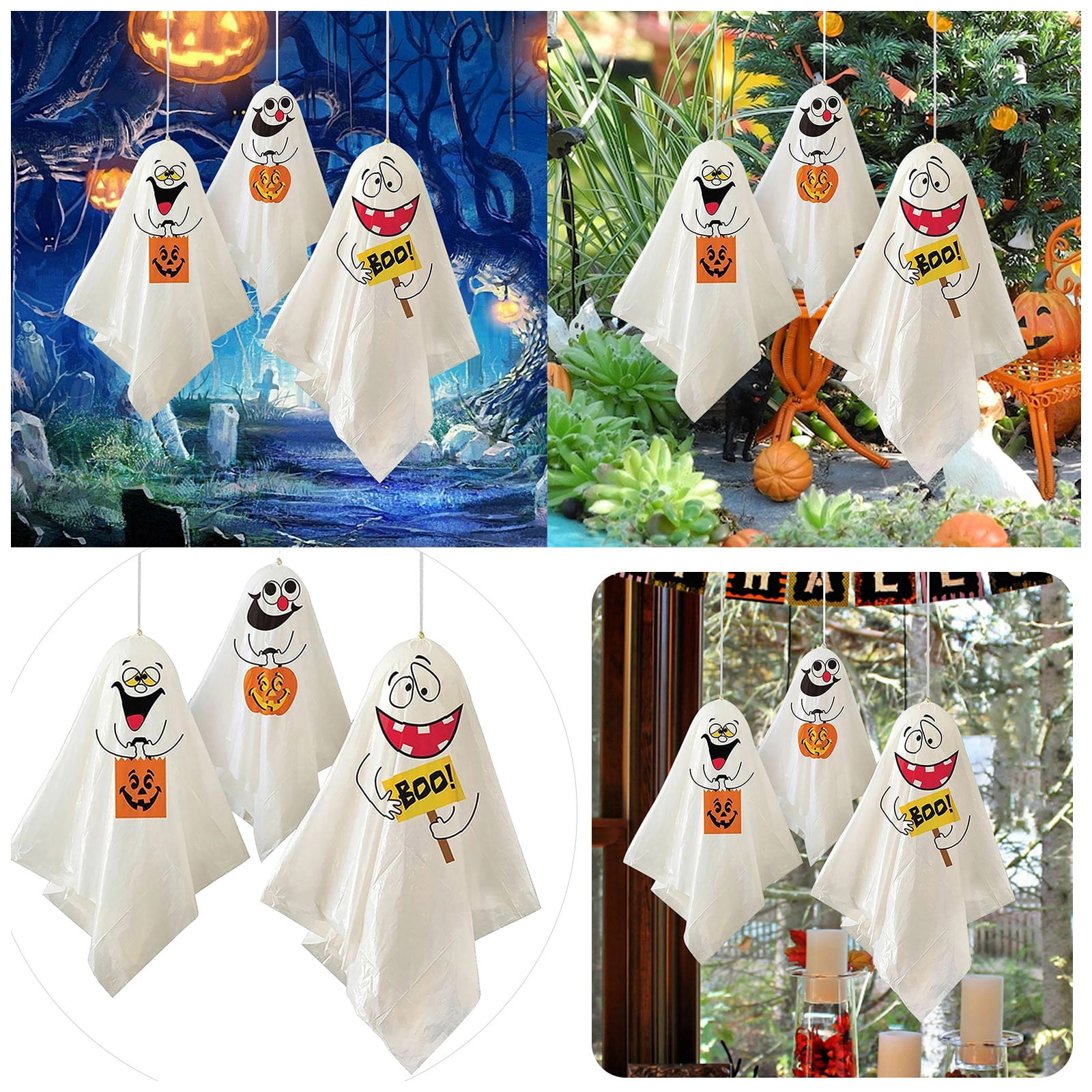 XDDST Fabric Mini Hanging Party Scary Decoration Finger Doll Flying for ...