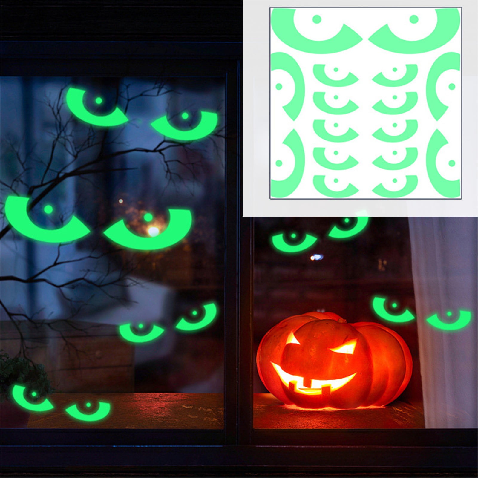 XDDST Halloween Decorations Party Halloween Decorations Removable DIY ...