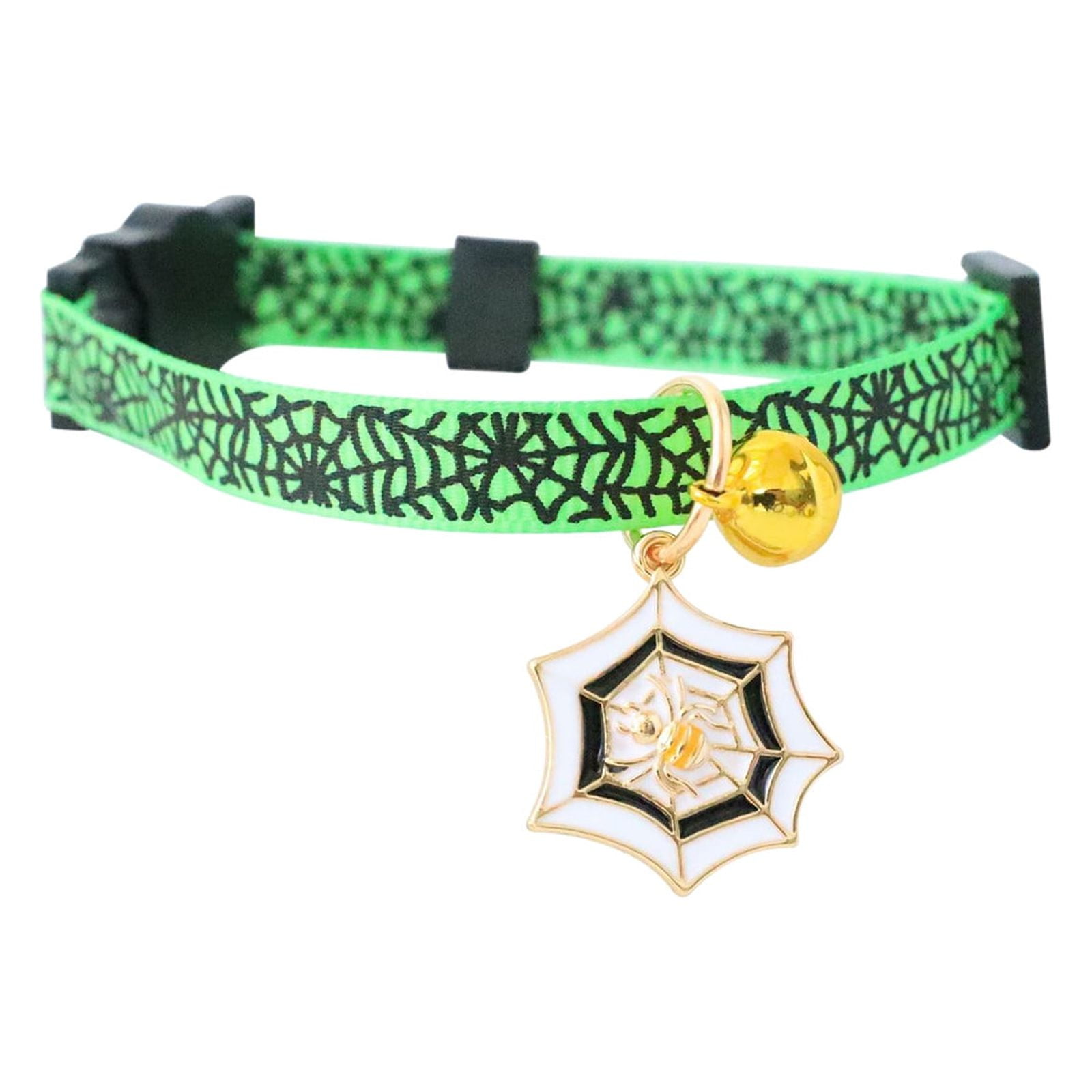 XDDST Halloween Decorations Pet Collar with Safety Buckle and Small ...
