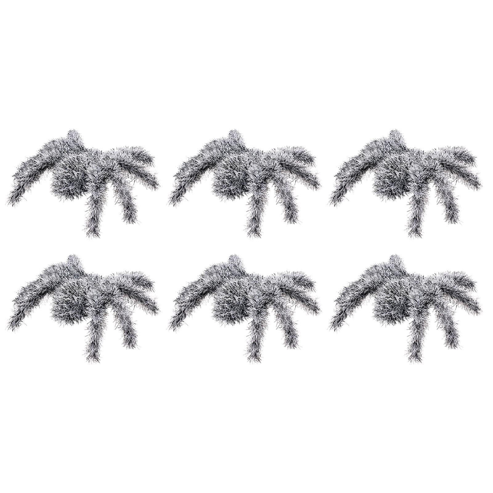 XDDST Halloween Porch Decor 6PCS Flocking with Burr Animal Props ...