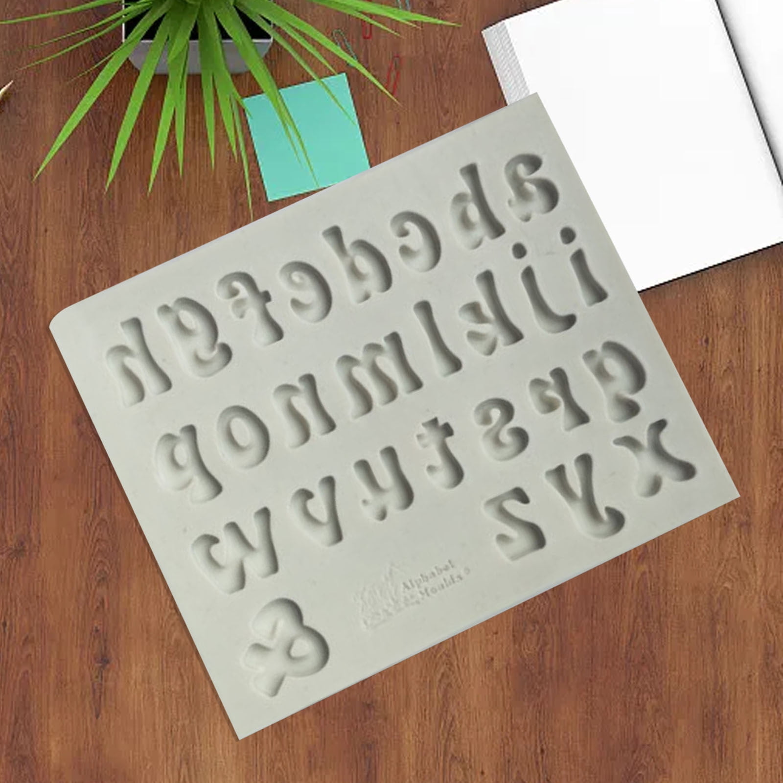 XDDST Letter and Number Silicone Molds for Chocolate Uppercase ...