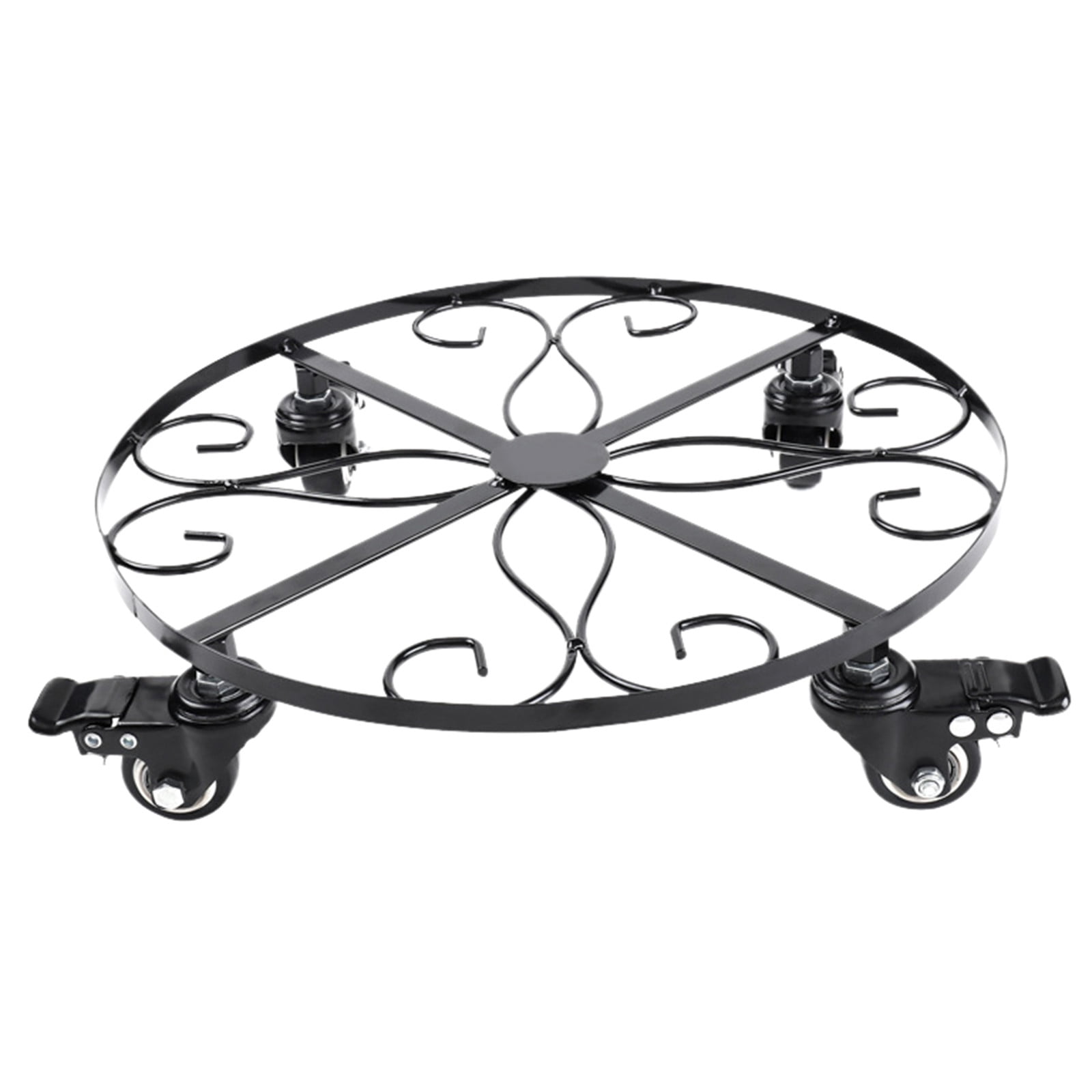 XDDST Movable Flower Stand with Wheel Round Flower Pot Base Purpose ...