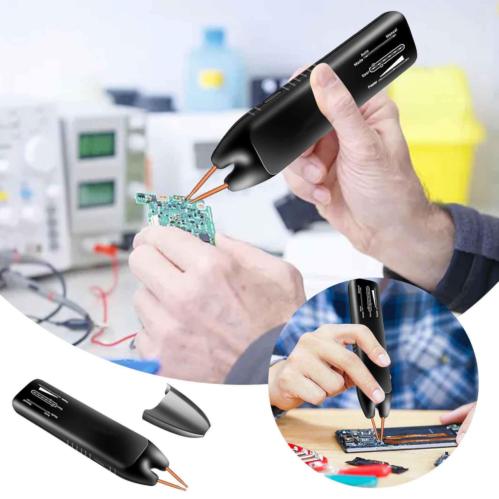 XDDST Portable Small Handheld Spot Welding Machine Support 11 Level ...