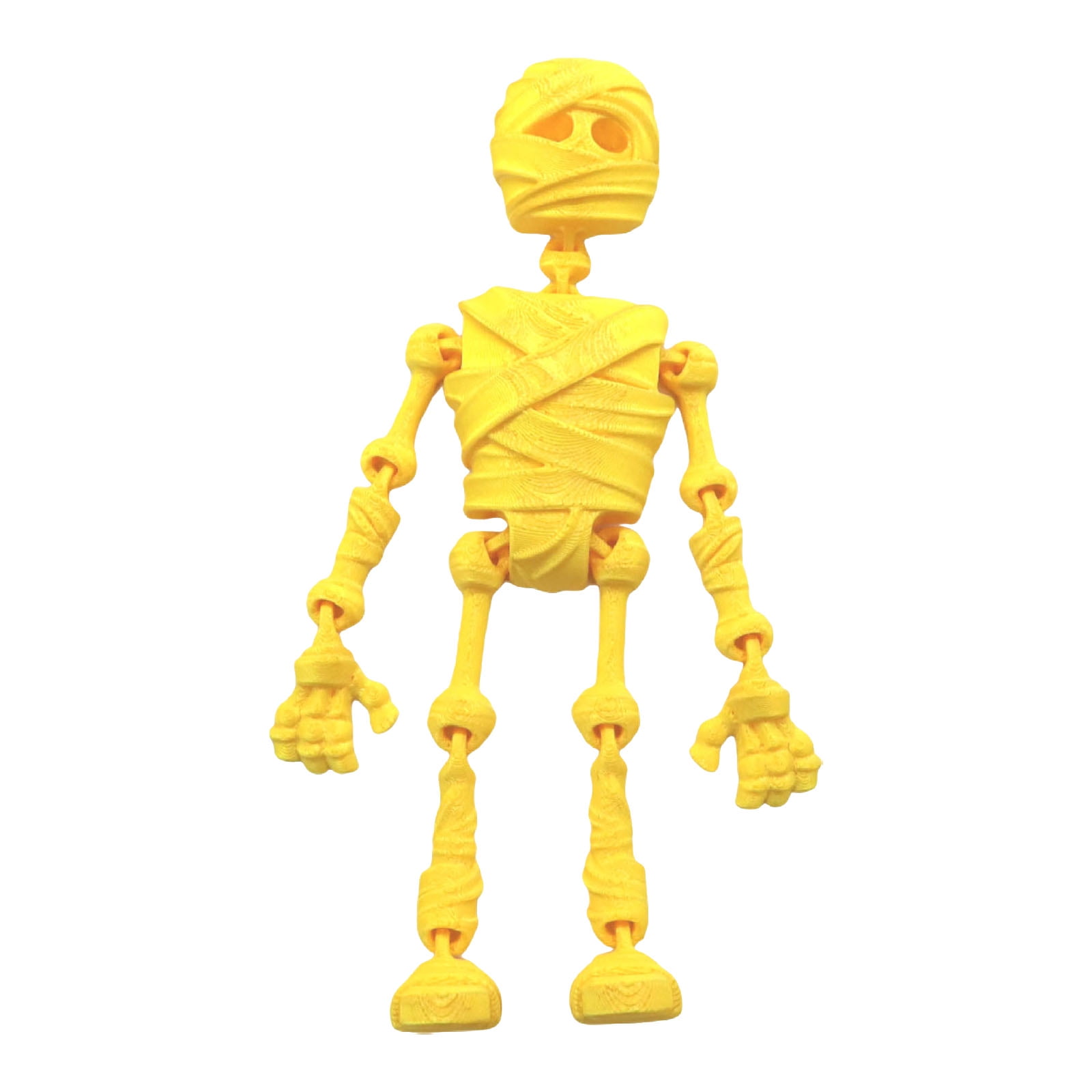 XDDST Posed Skeleton Fridge Sticker 3D Printed Articulated Skeleton for ...