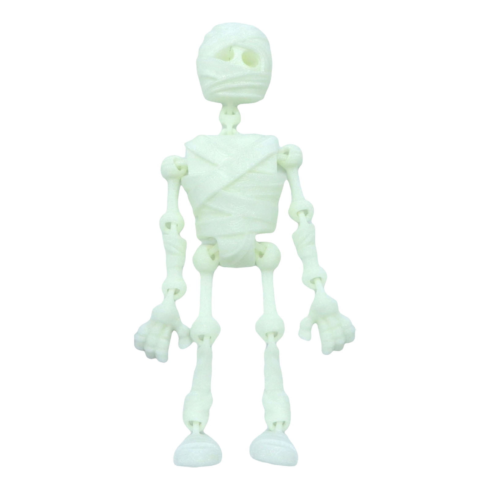 XDDST Posed Skeleton Fridge Sticker 3D Printed Articulated Skeleton for ...