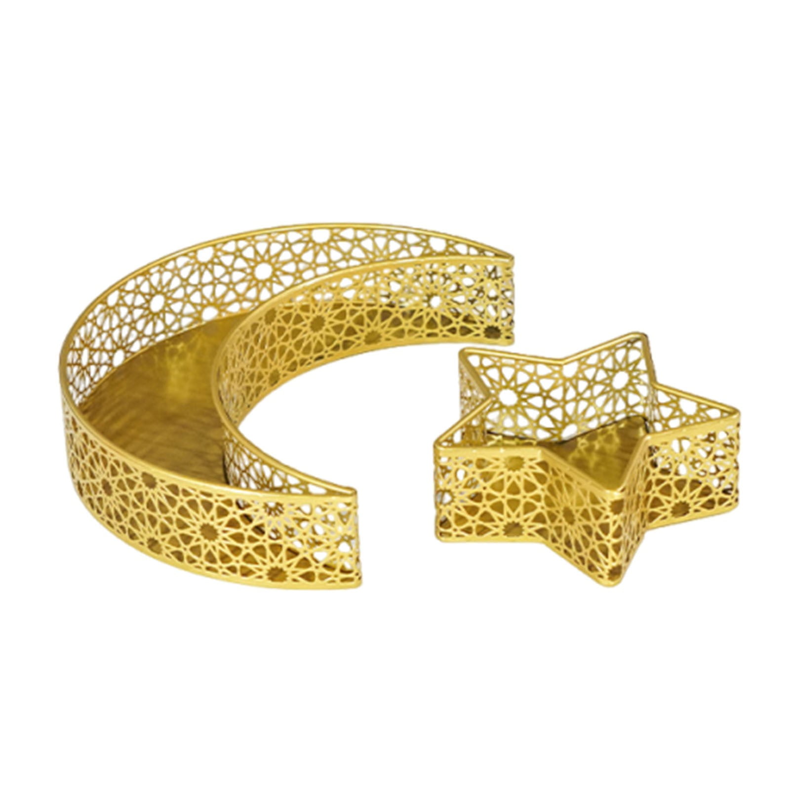 XDDST Ra-madan Eid Plate Tray Mubarak Moon Dinner Tray Serving Plate ...