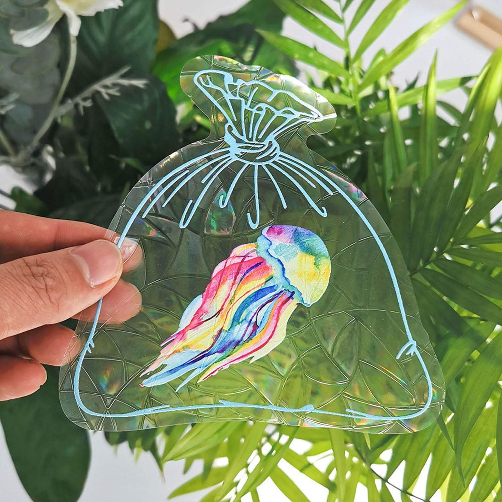 XDDST Rainbow Static Sticker Glass Sticker Non Film Window Film ...