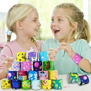 FROG SAC Unicorn Slap Bracelet Wrist Play for Kids - Cute Party Favors for Girls - Walmart.com