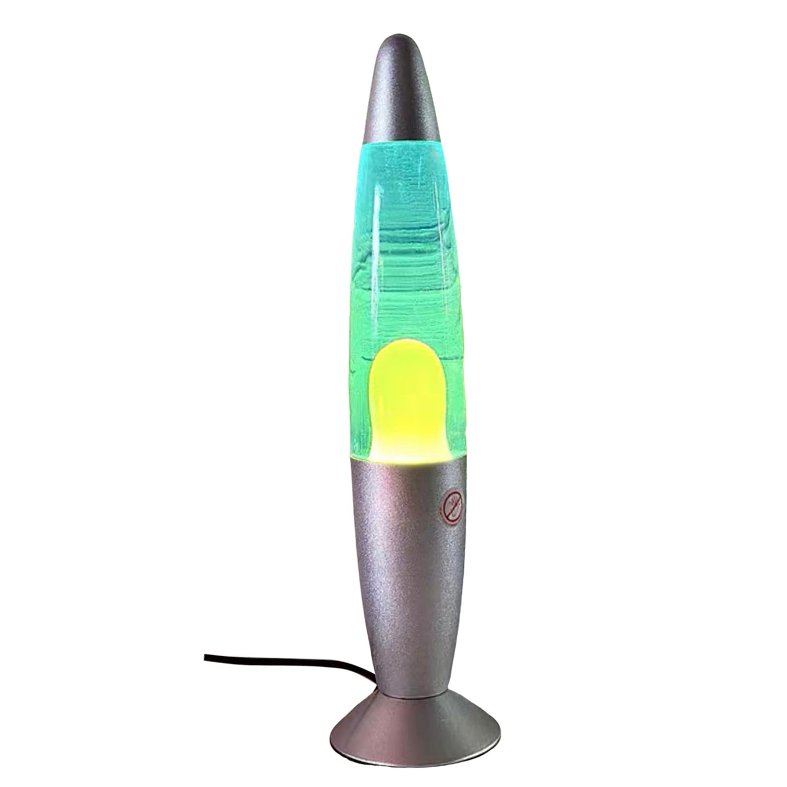 XDDST Relaxing Liquid Lamp Giant Liquid Motion Lamps 13 Inch Blue Yellow Volcano Lamp Relax ...