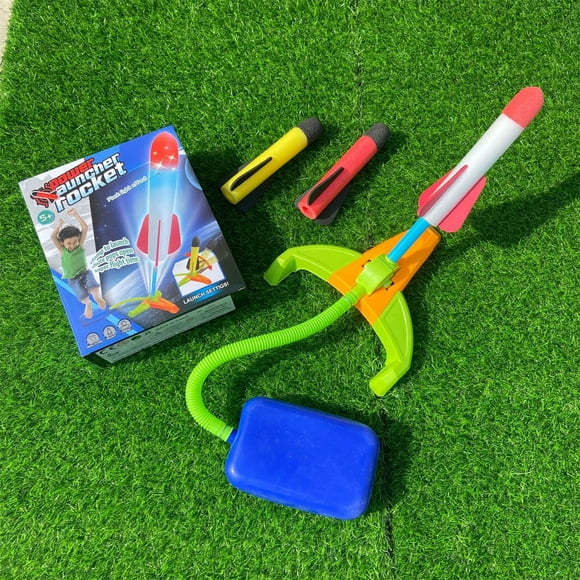 Foot Pump Rocket Launcher Toy
