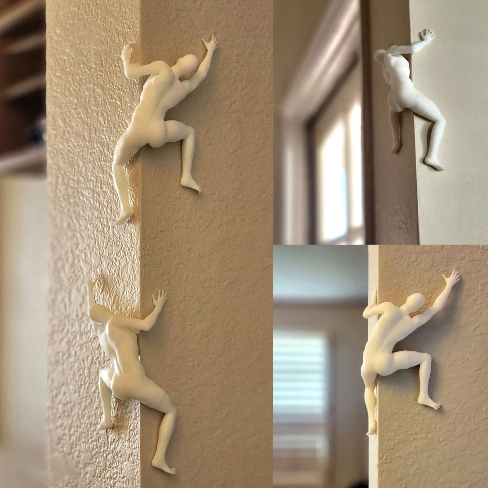 XDDST Unique Climber Sculpture Wall Decor Wall Decoration for Climbers ...