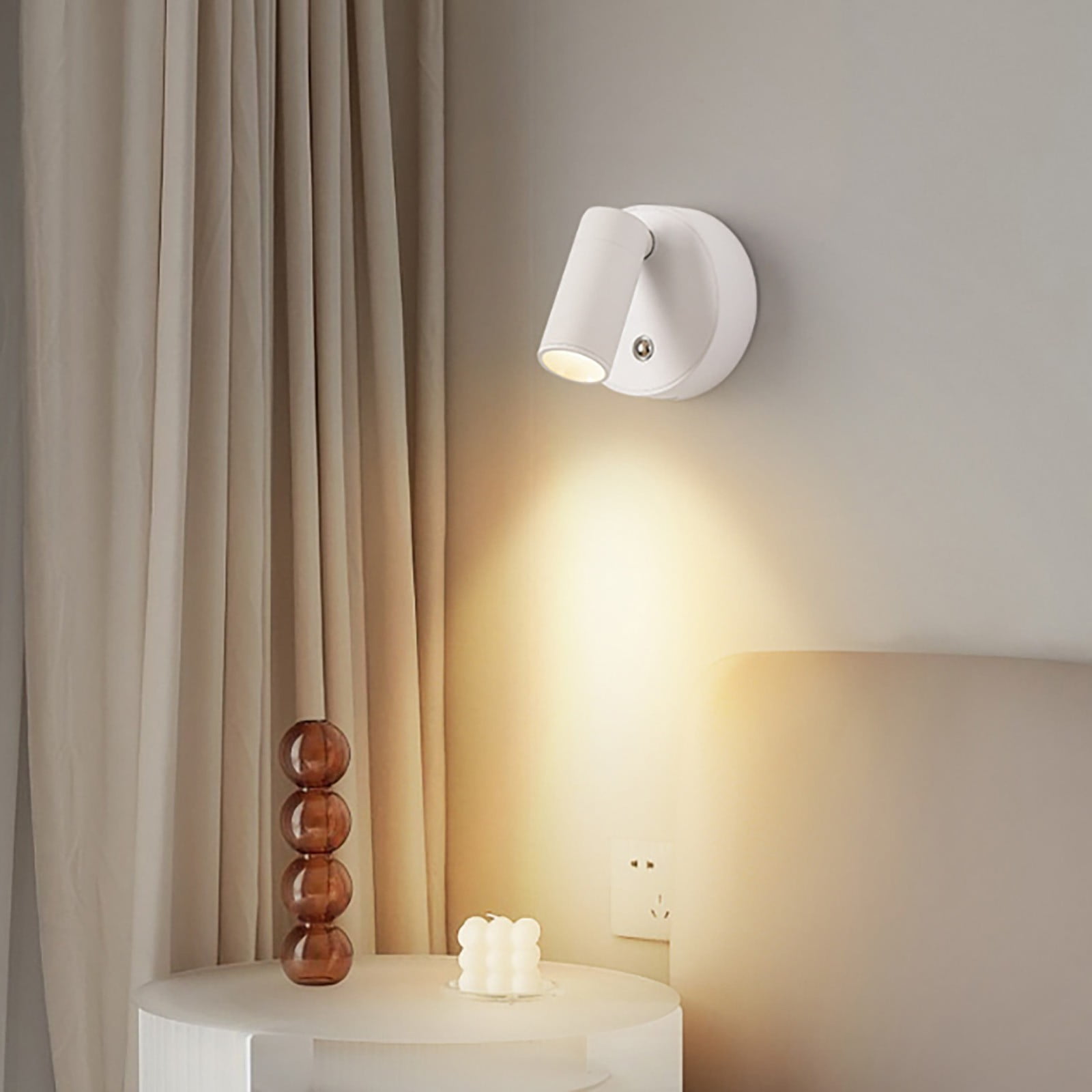 XDDST Wireless LED Spotlight Indoor With Remote Up Lights Indoor ...