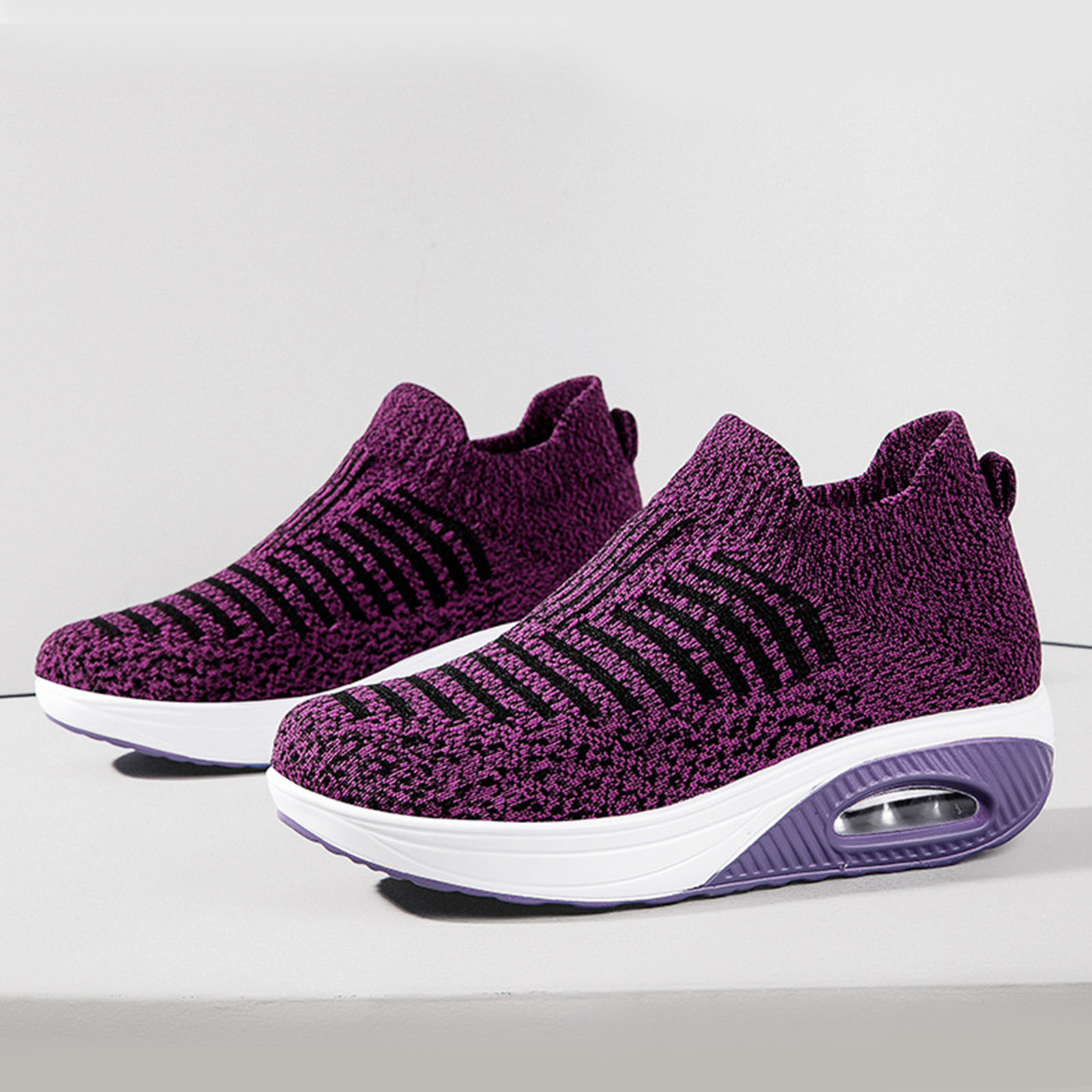 XDDST Women's Shoes Flat Outdoor Women Shoes Breathable Color Sports ...