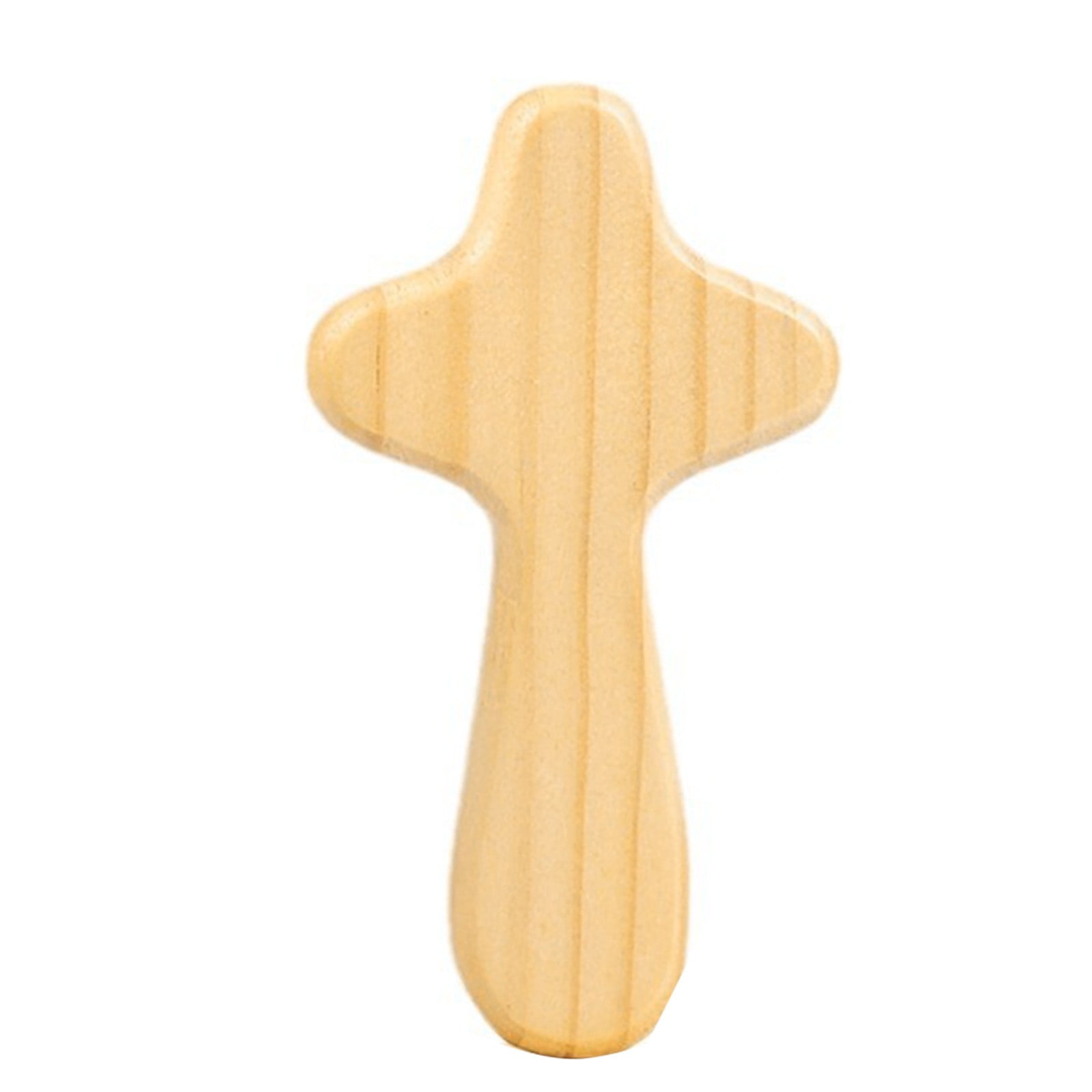 XDDST Wooden Crosses 4x2.2 Inches Small Wooden Crosses Crafts Pocket ...