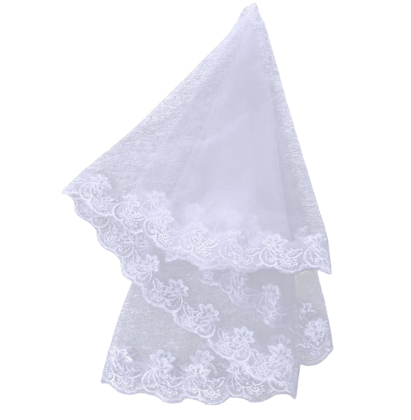 XDIAHBPL Turbans For Women Single Layer Lace Computer Lace Wedding ...