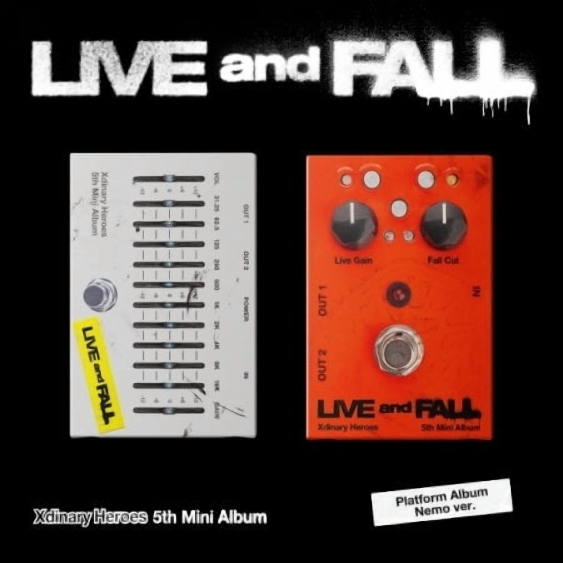 XDINARY HEROES - [LIVE AND FALL] 5th Mini Album PLATFORM ALBUM NEMO ...