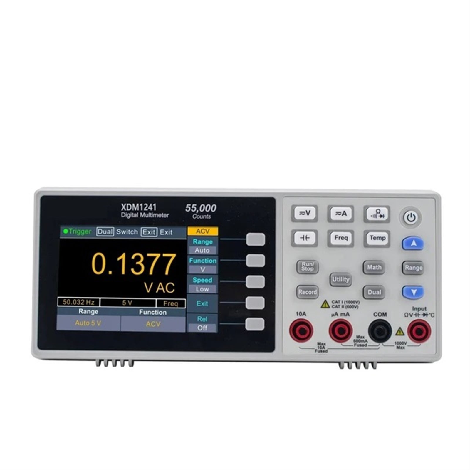 XDM1041 XDM1241 Digital Multimeter Portable Bench True RMS DC/AC Current Voltage USB Multimetro ...