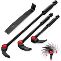 HART 15-inch Pry Bar Set, Fully Forged Steel I-Beam Design - Walmart.com