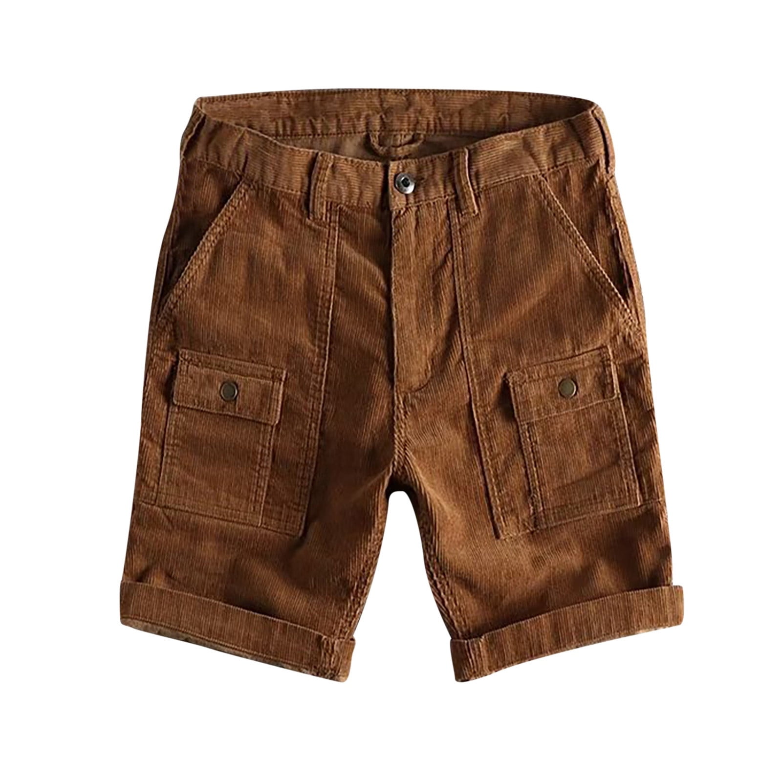XDZJLR Cargo Shorts for Men Micro Elastic Five Quarter Slacks Knee ...