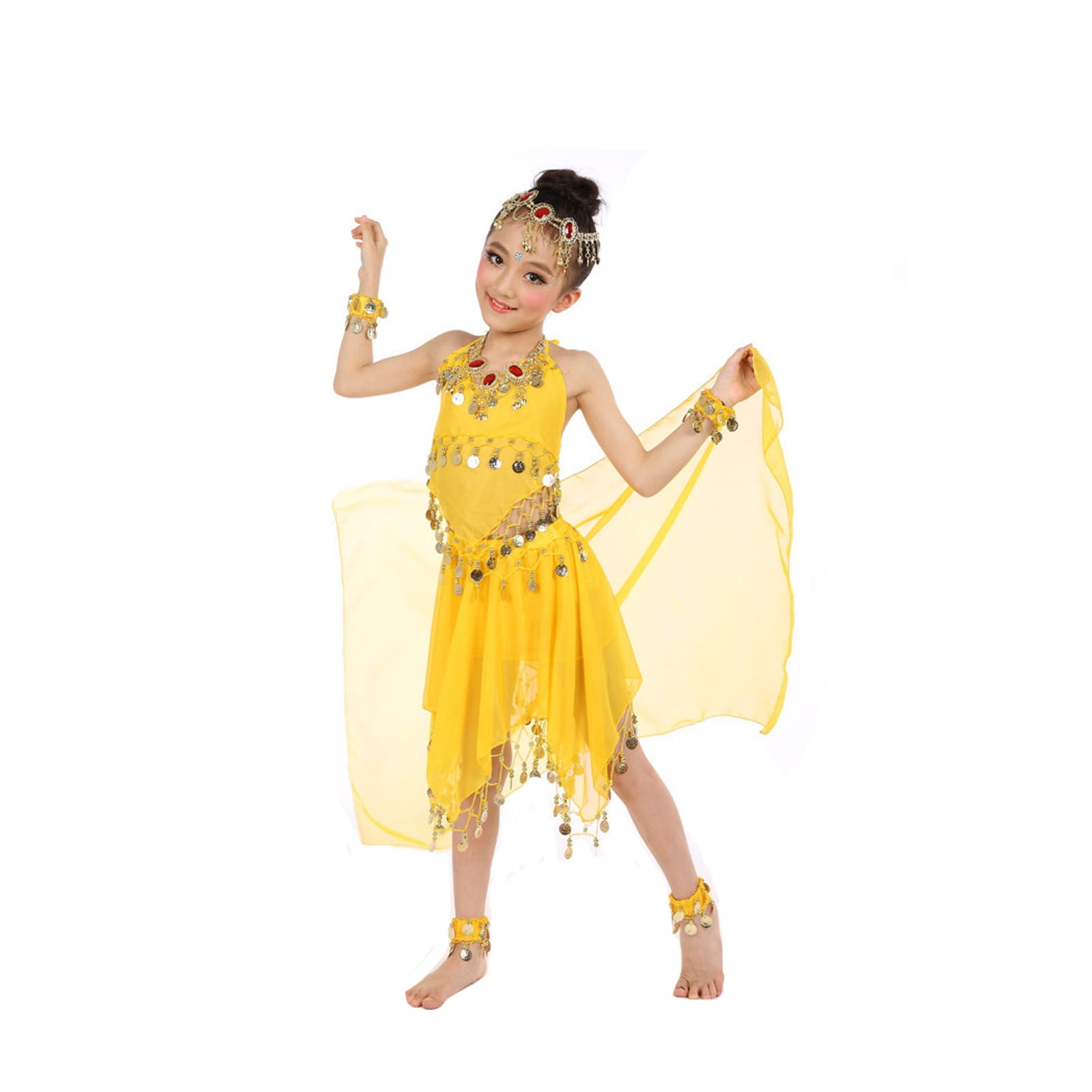 XDZJLR Girl Outfits Handmade Children Belly Dance S Kids Belly Dancing ...