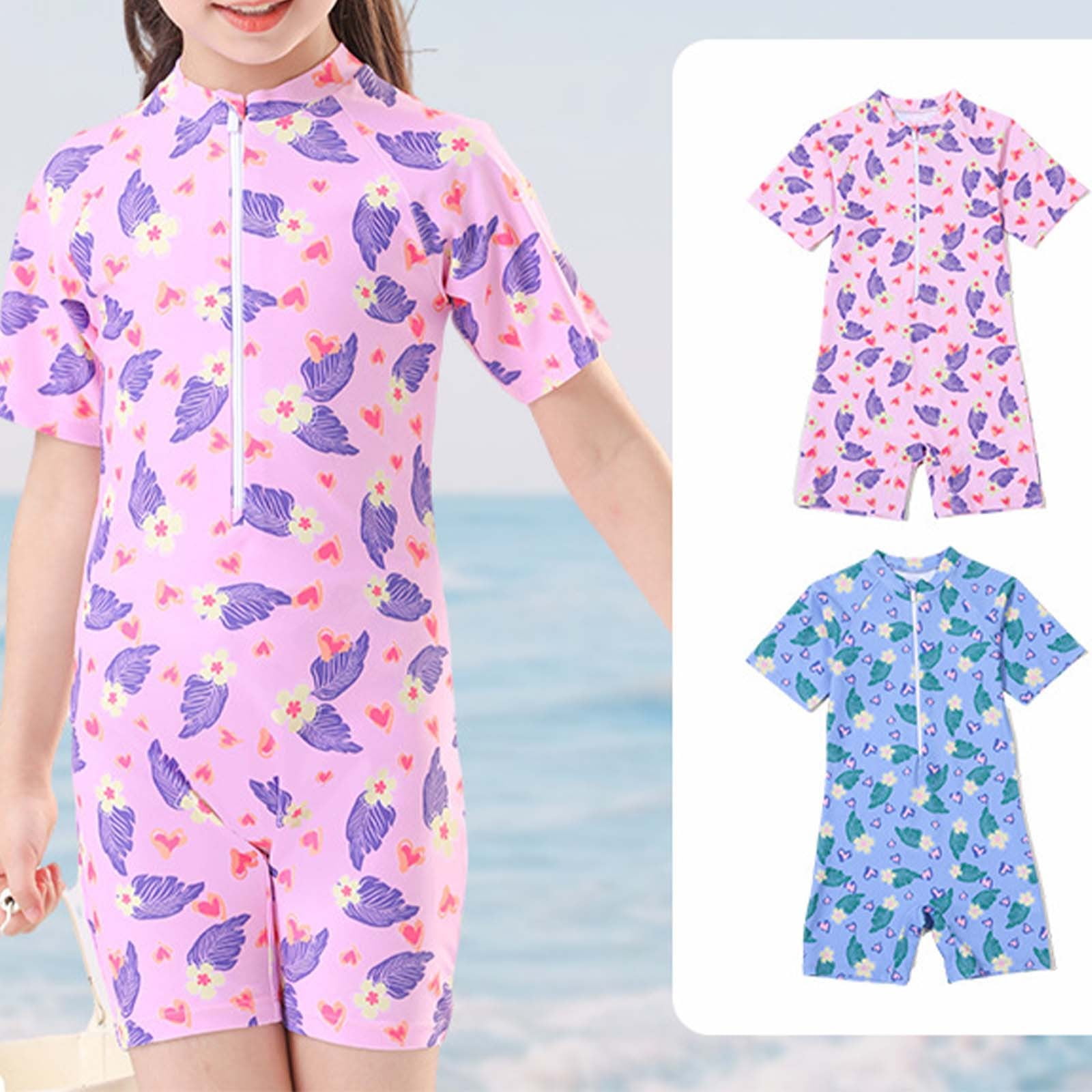 XDZJLR Girl Swimsuit Competitive Swimming for Kids & Youth | Training ...