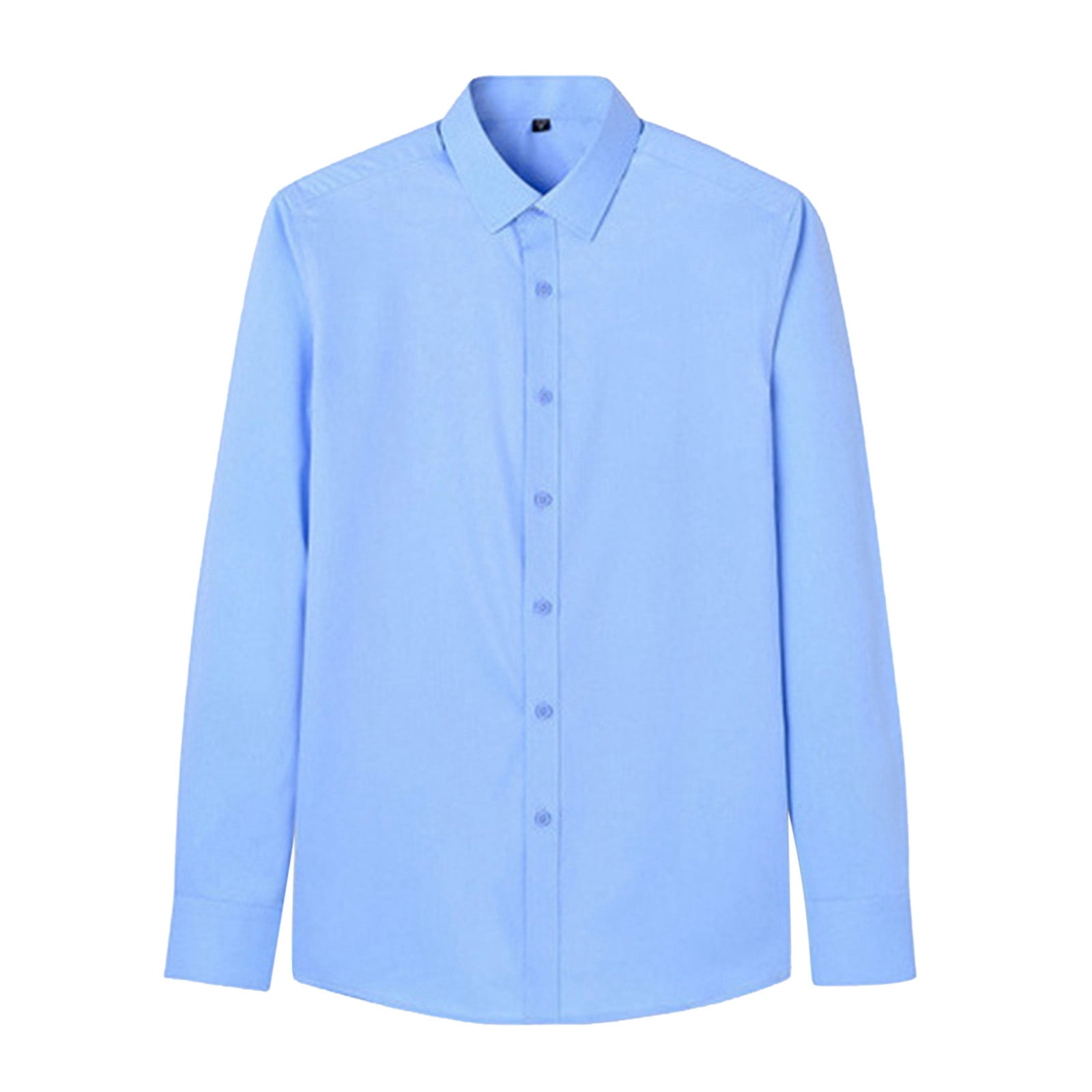 XDZJLR Men Shirts Hipster Slim Fit Long Sleeve Button Down with Chest ...