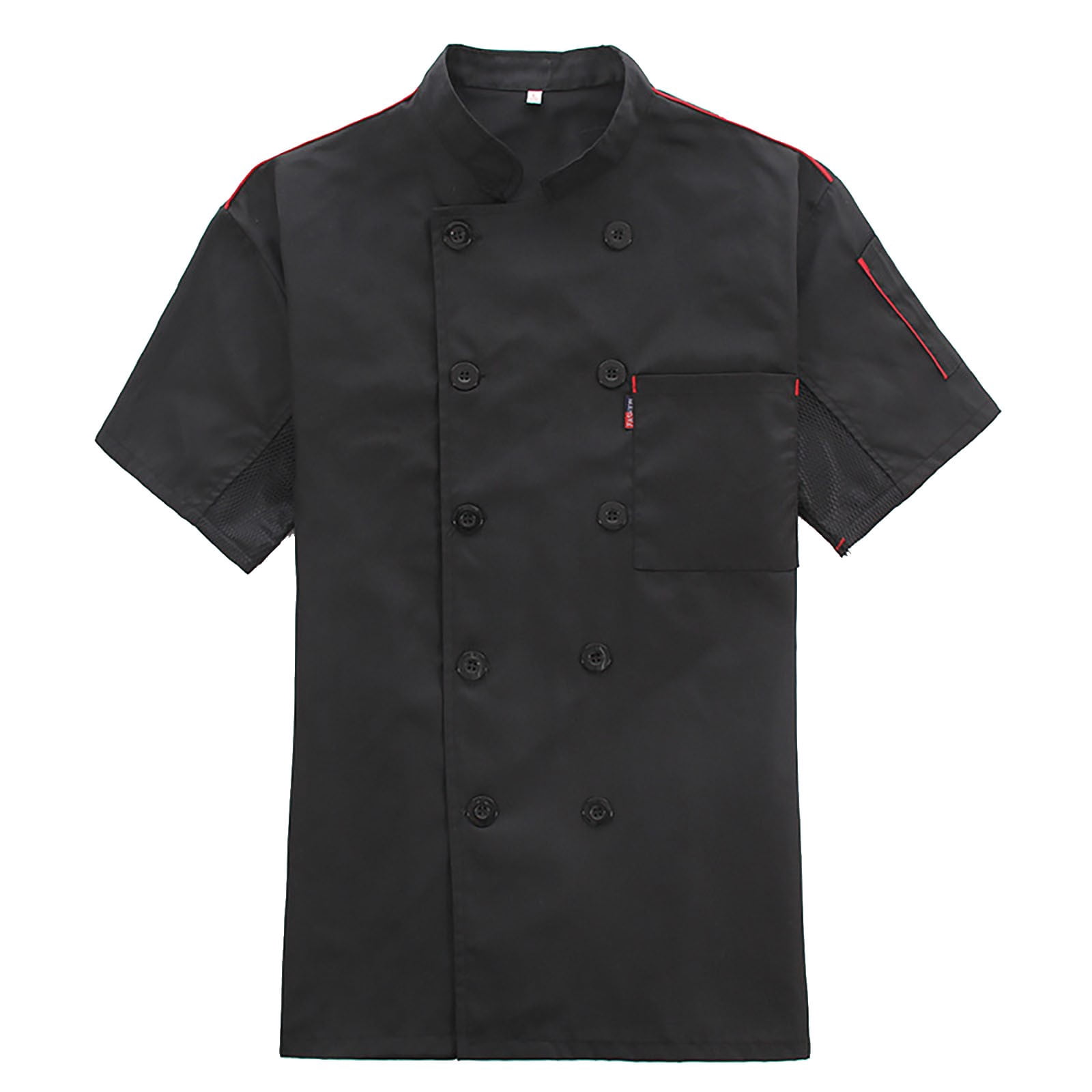 XDZJLR Mens T Shirts Chefs Jacket Unisex Chefs Hotel with Long Sleeves ...