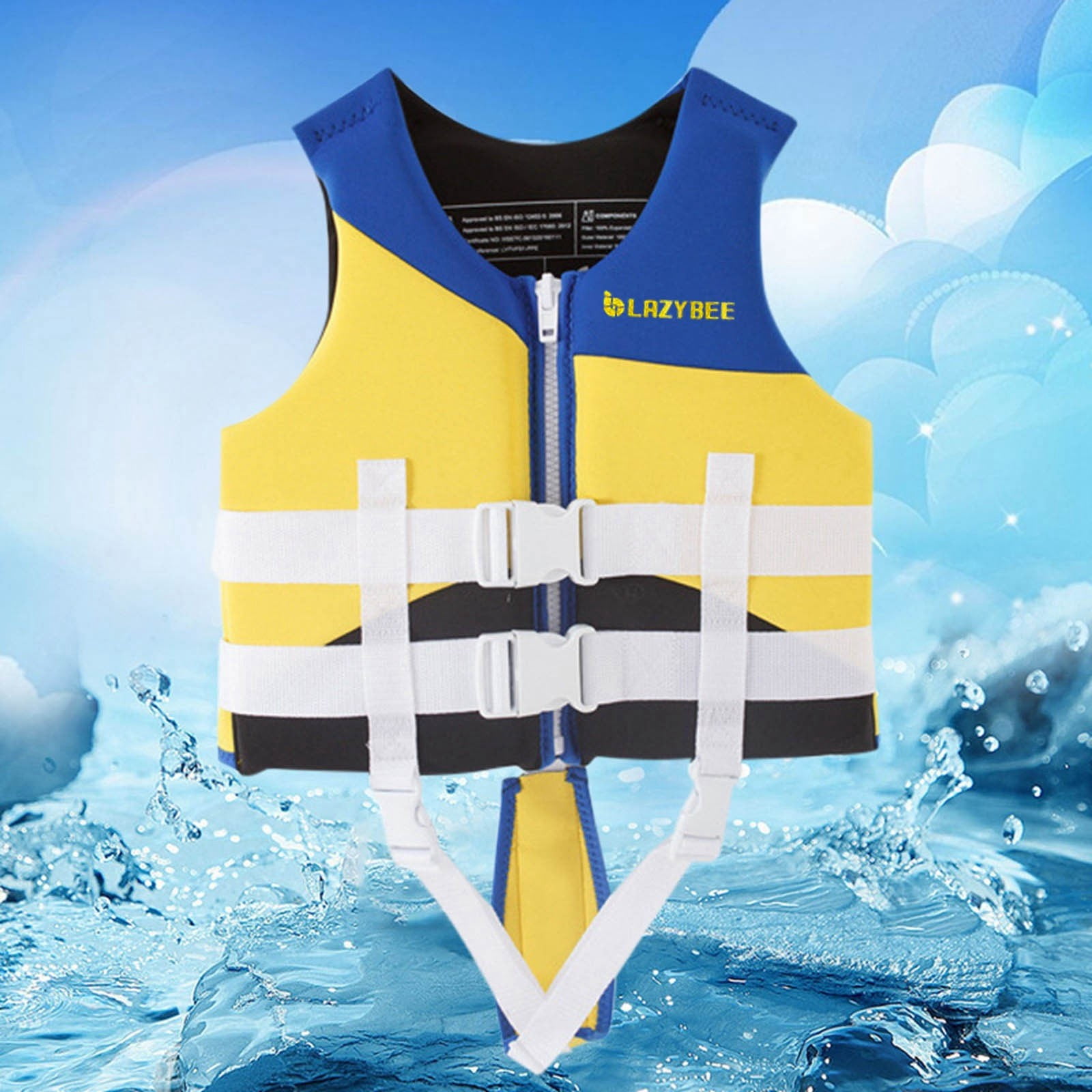XDZJLR Swimsuit Girls Bathing Suit Children's Life Vests Buoyancy Vests ...