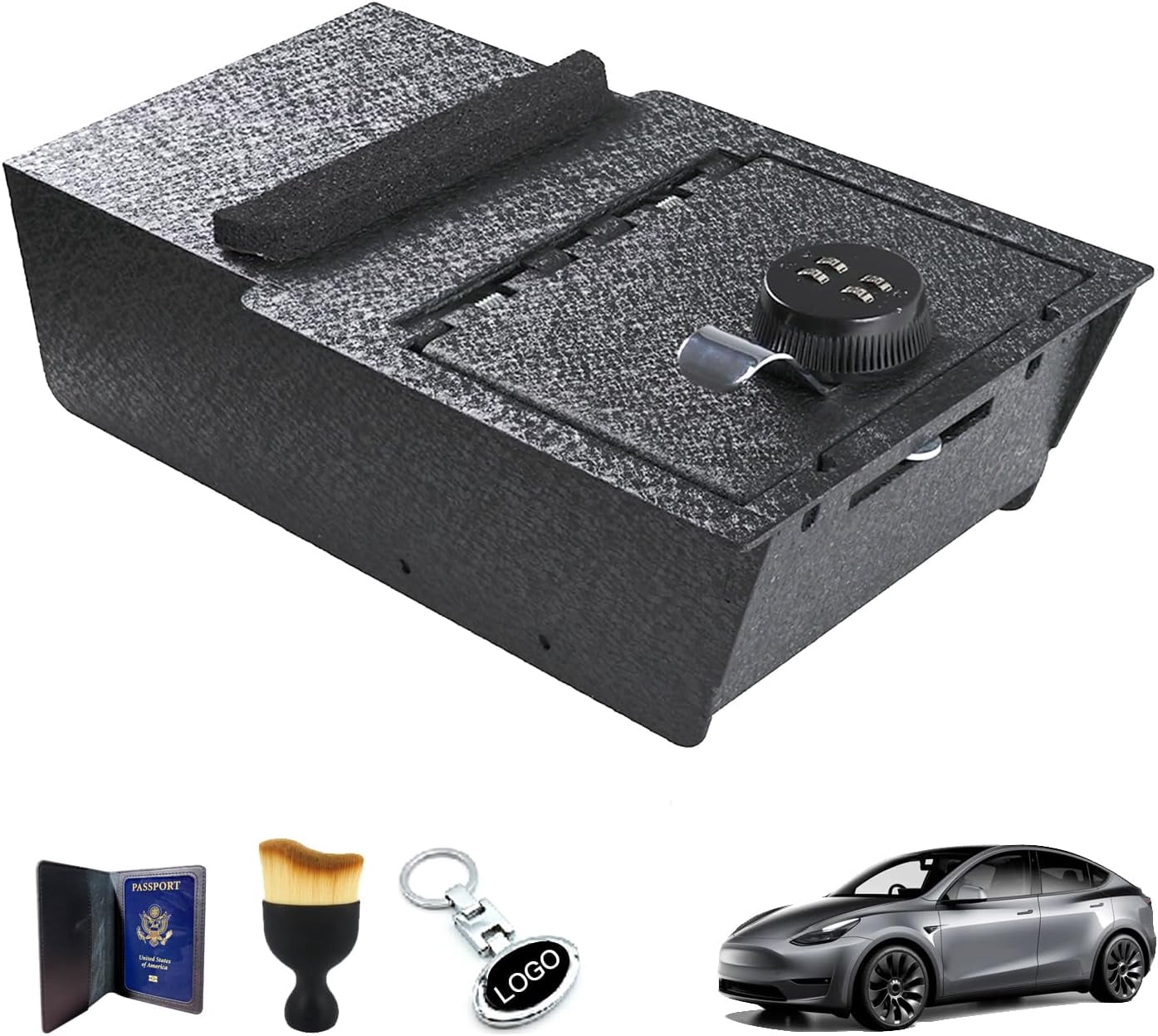 XDeer CP1390-Automotive Center Consoles Safe - Walmart.com