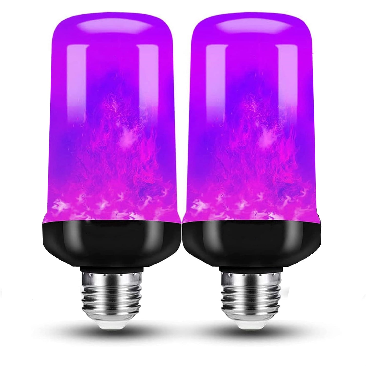 XDovet LED Flame Light Bulb, Upgraded 4 Modes Fire Light Bulbs with ...