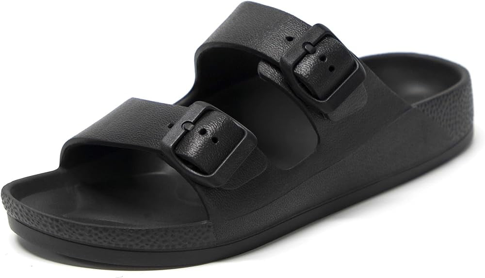 XDovet Women's Lightweight Comfortable Soft Slippers EVA Adjustable Two ...
