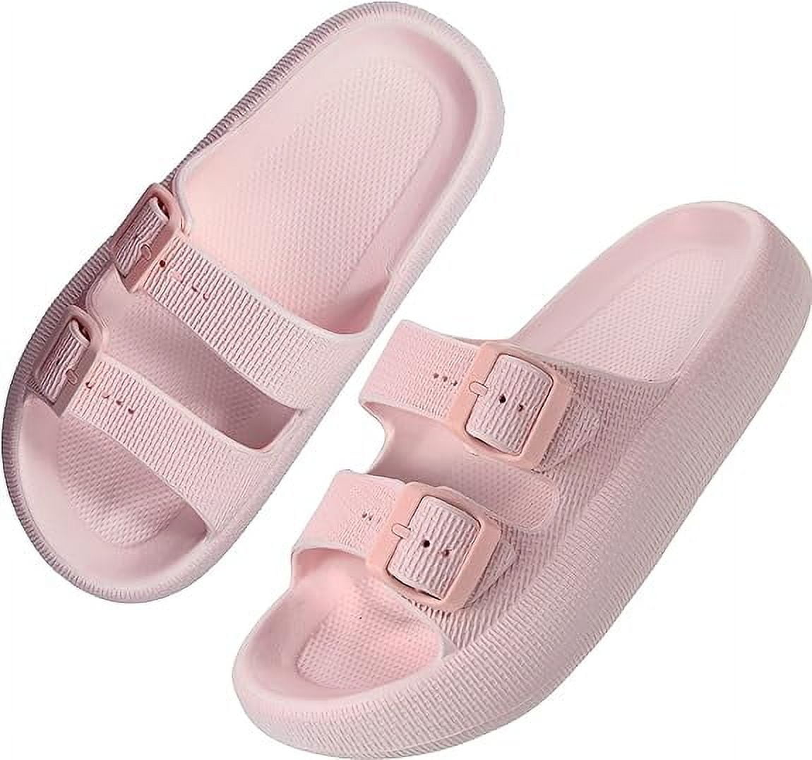 XDovet Women's Lightweight Comfortable Soft Slippers EVA Adjustable Two ...