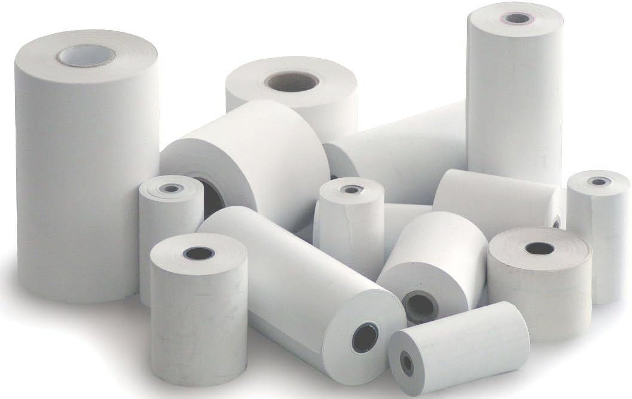 XE-A102, XE-A106 and XE-A107 Cash Register Paper Rolls, Bond, 2 1/4 ...