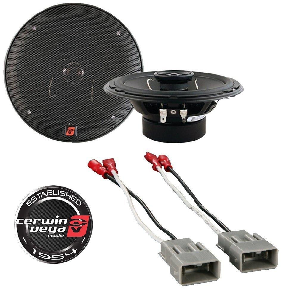 XED62 XED Series 6.5 Inch 2-Way Coaxial Car Speakers W/(2Pairs) XED62 ...