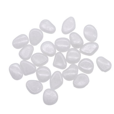 Glow Luminous Decor Gravel Cobble Crafts Dark Tank Pebbles Landscaping ...