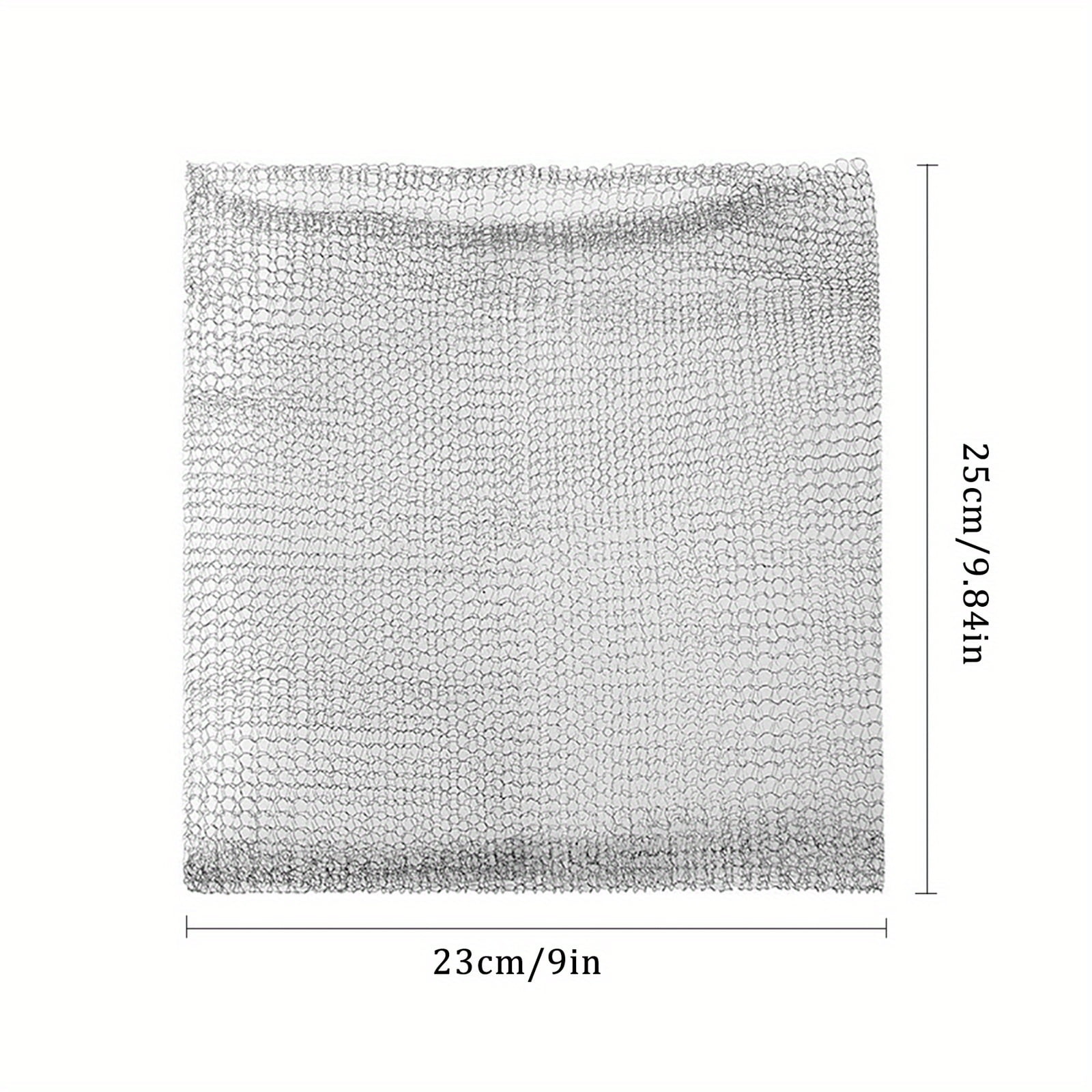 XEEZ 4pcs, Stainless Steel Plant Mesh Bag - Root Protection Cage for ...