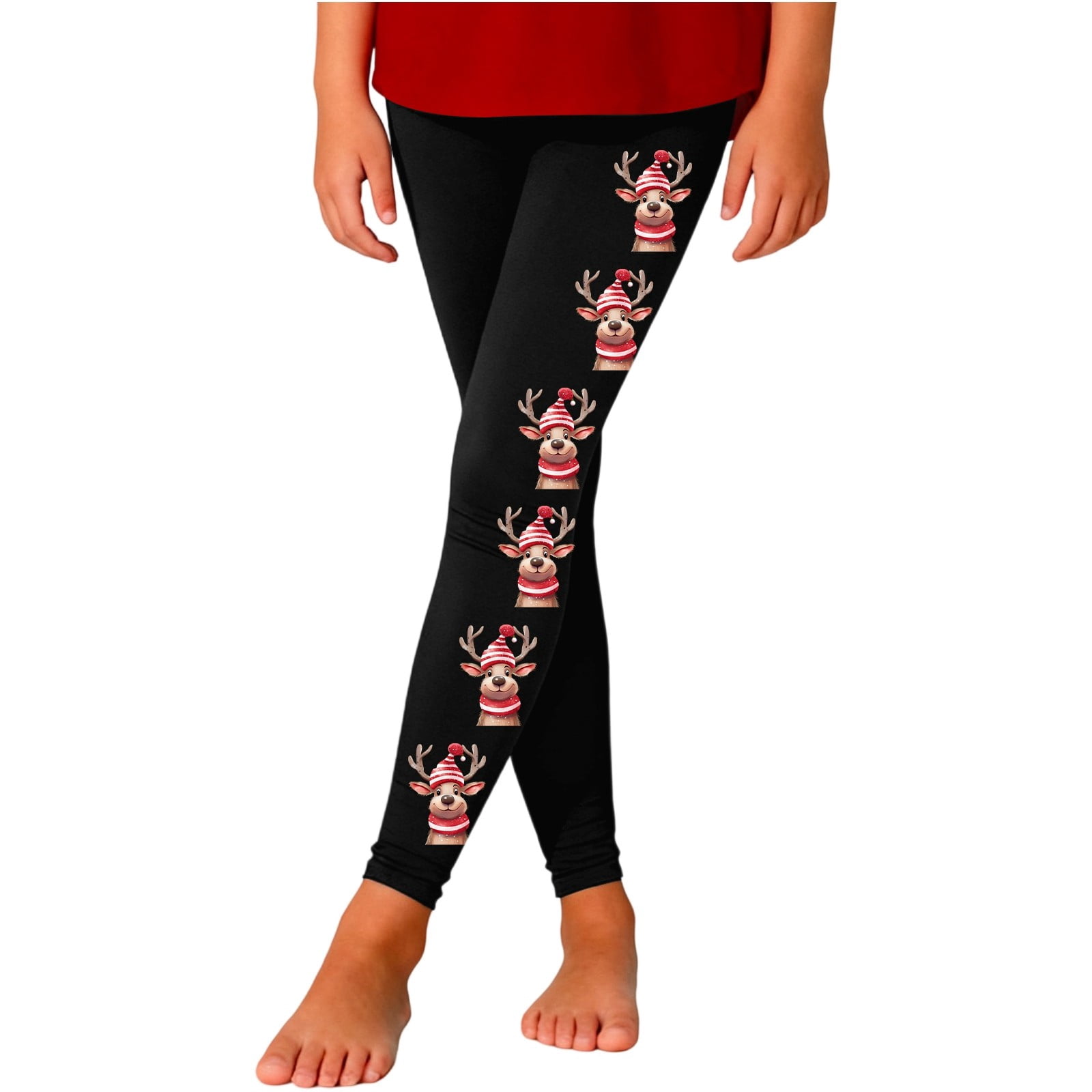 XEGLSBU Girls Leggings Size 7-8 Lined Autumn Girls Sports Outerwear ...