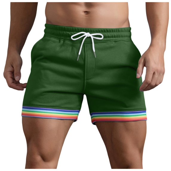XEGLSBU Mens Swim Trunks No Liner 11 Inch Mens Summer Solid Color ...
