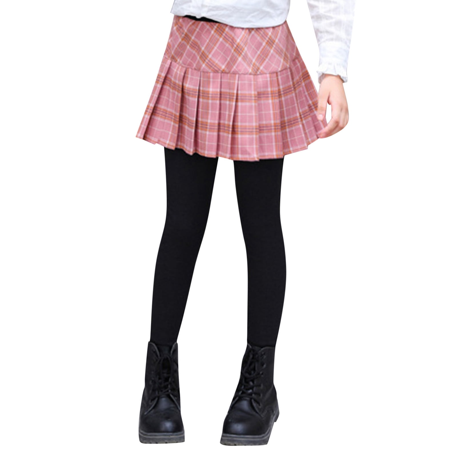 XEGLSBU Skirts for Girls 6-8 Girls' Pleated Plaid Mini Skirt Girl ...