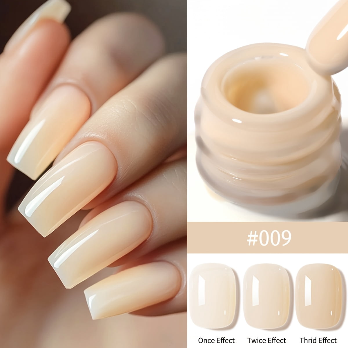 XEIJAYI 15ml Gel Polish - Bright Nail Art With Alcohol-Free/LED Soak ...