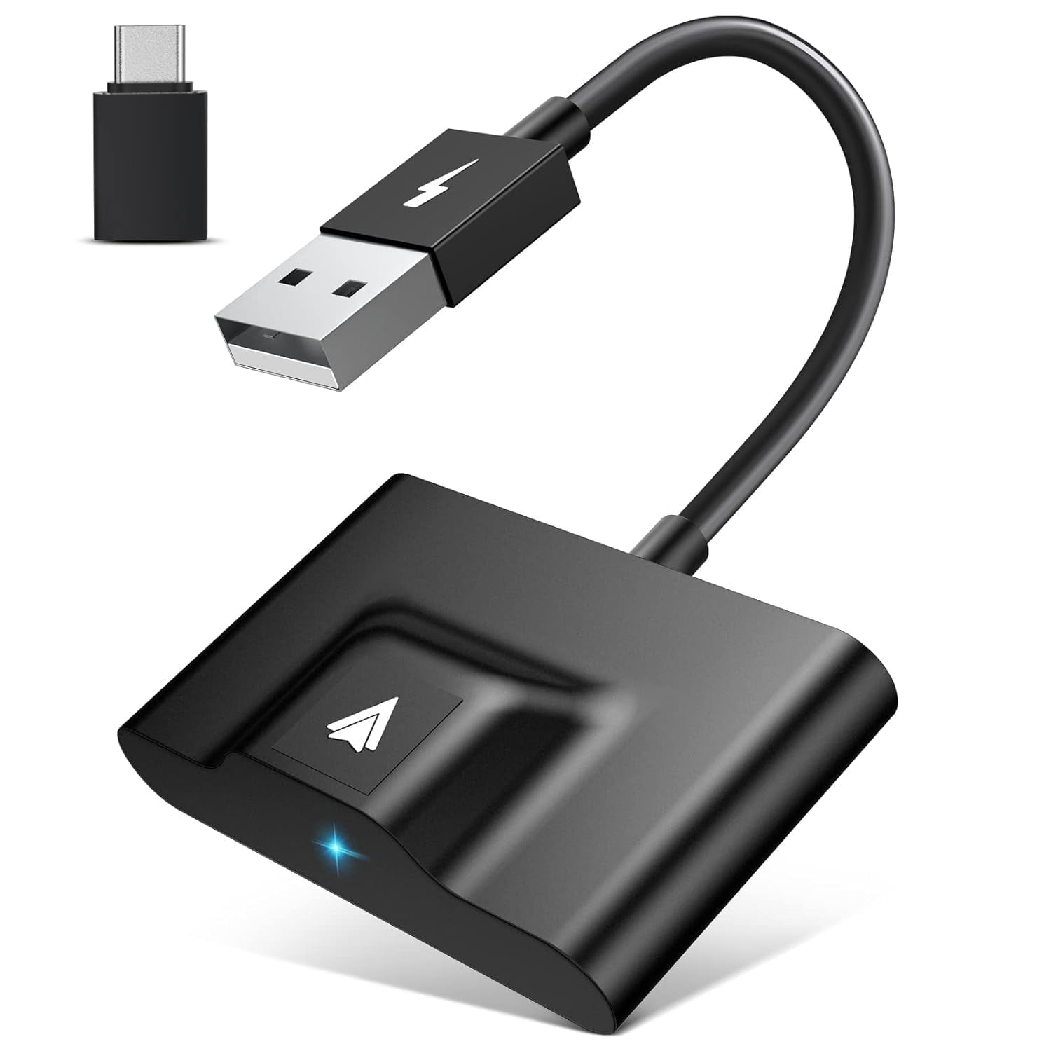 XEITIN CarPlay USB Phone Dongle with Bluetooth, Wireless Android Auto ...