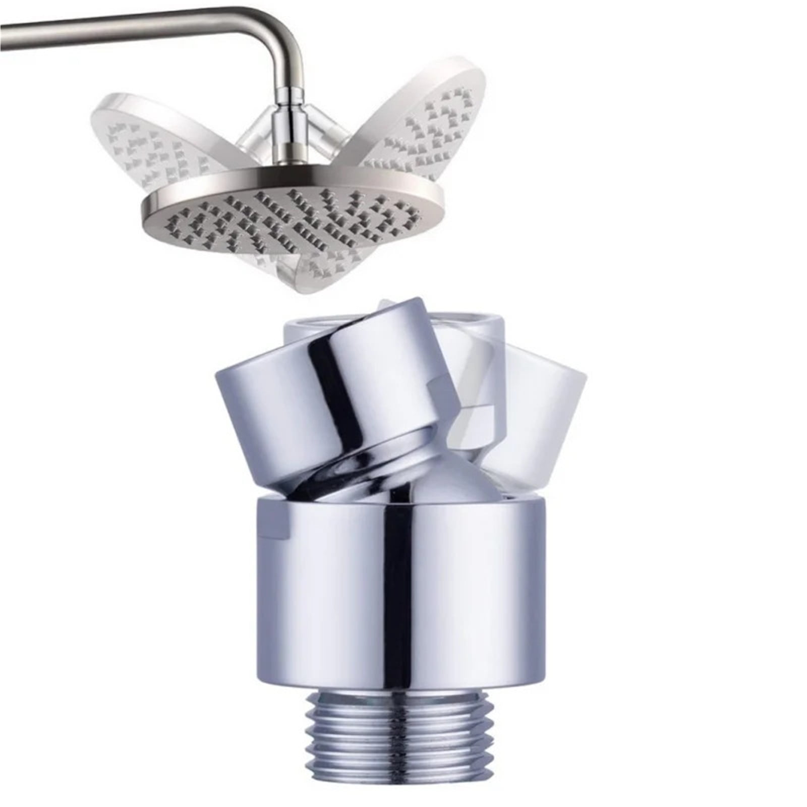 XEIZHID Shower Head Swivel Ball Adapter G1/2 Shower Arm Extension ...