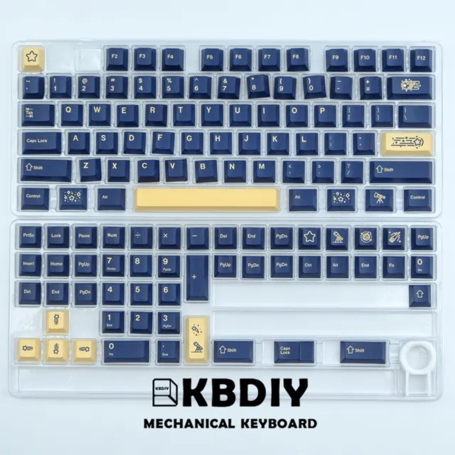 XEJEANG 124 Keys GMK Stargaze Clone PBT Korean Keycaps Cherry MX ...