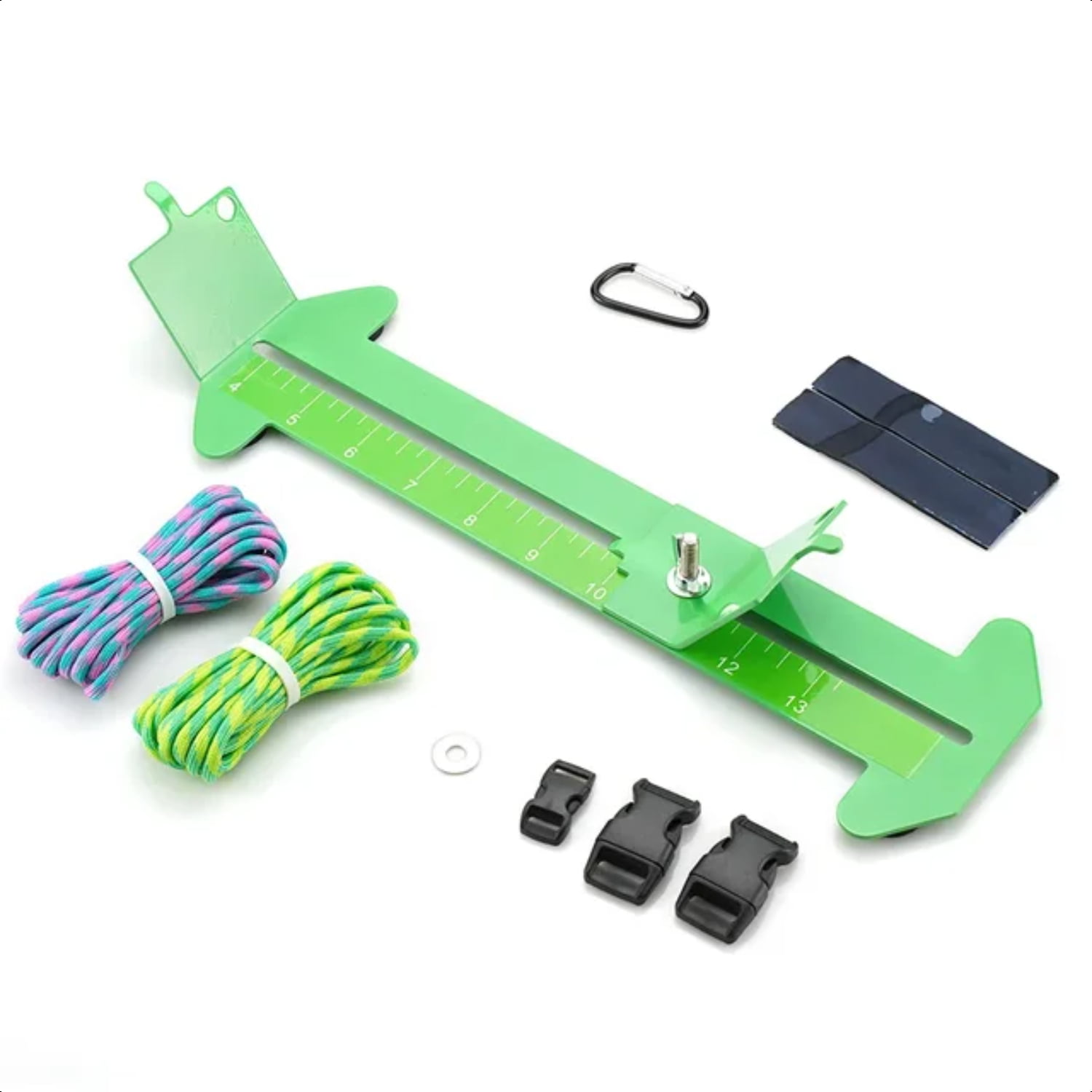 XEJEANG 2024 Paracord Jig Bracelet Maker Paracord Tool Kit Adjustable ...