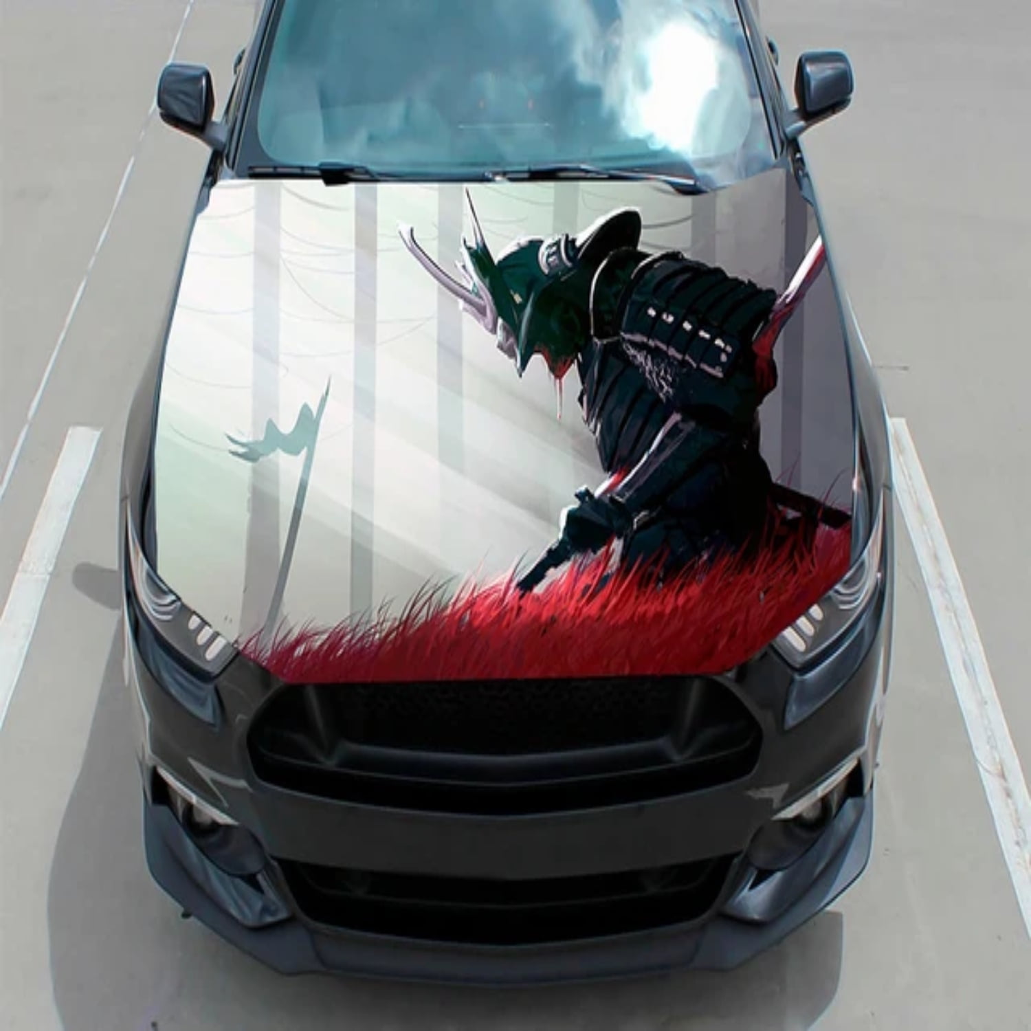 XEJEANG Car hood decal vinyl sticker graphic wrap decal truck decal ...