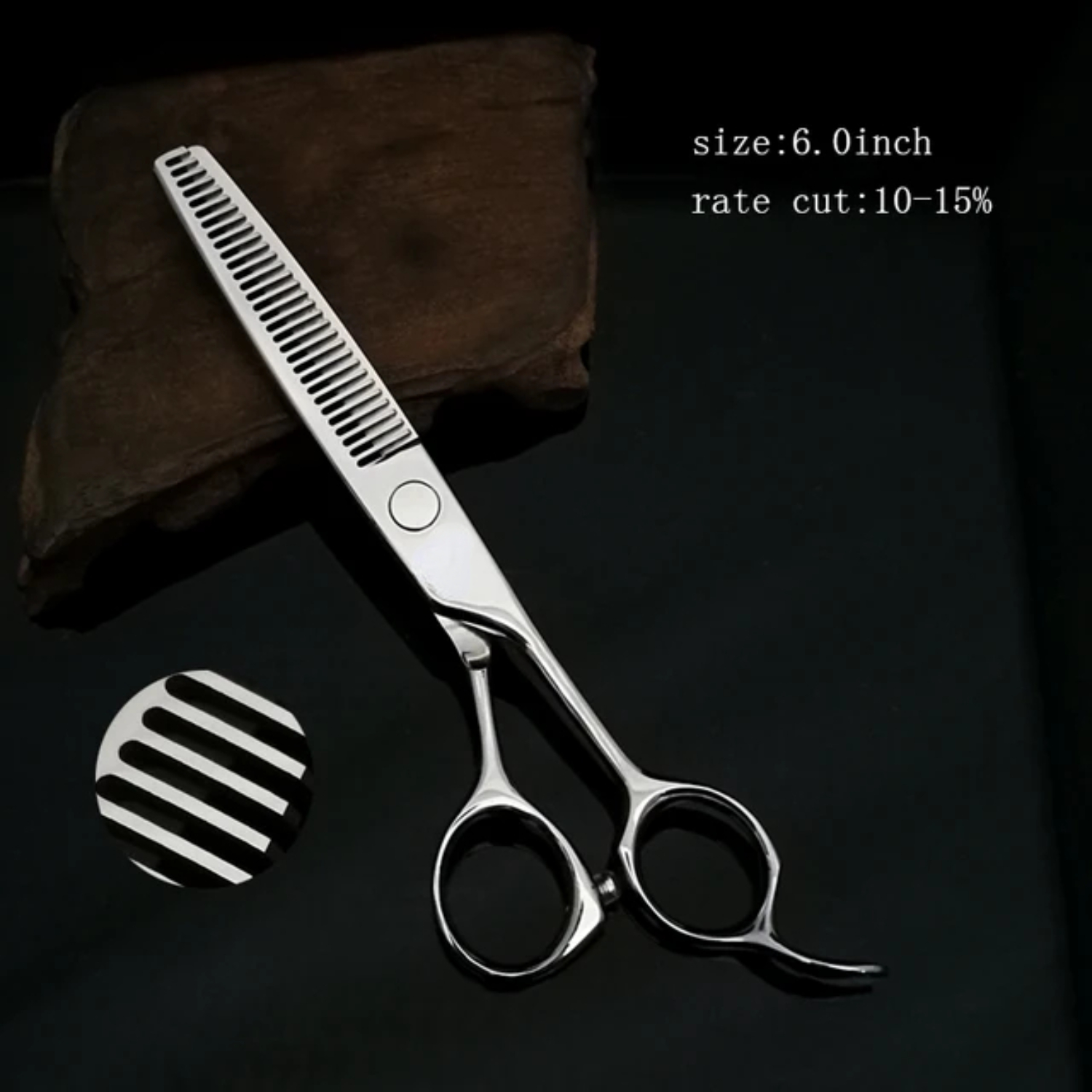 XEJEANG High-Quality Professional Barber Shears with Titanium Coating ...