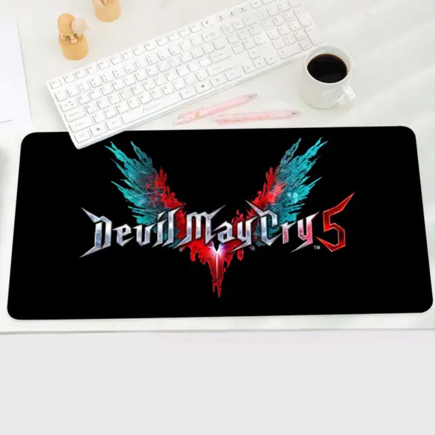 XEJMOA Devil May Cry Fashion Big Mouse Pad Large Anime Desk Mat Luxury ...