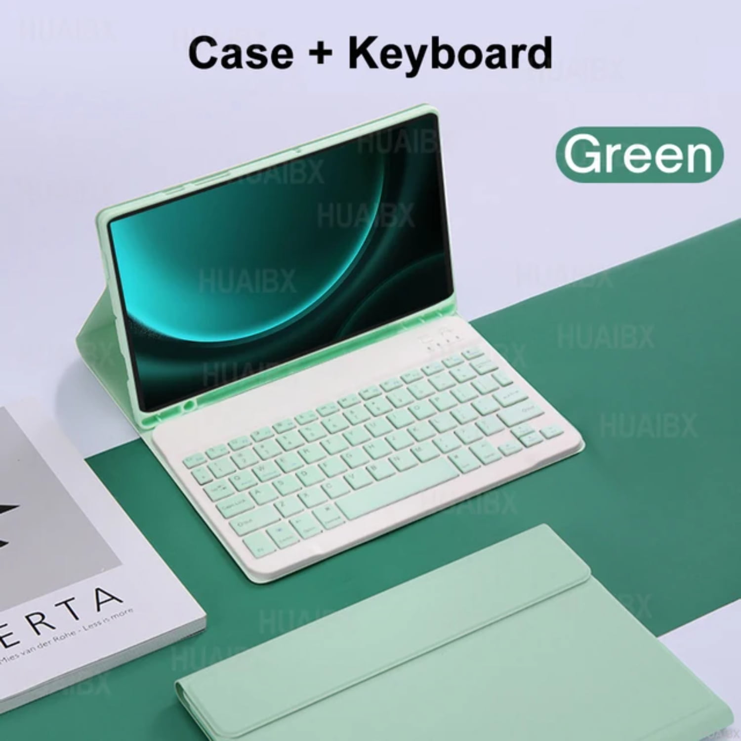 XEJMOA For Tab S9 FE 10.9 Inch Case Detachable Keyboard Cover for Tab ...