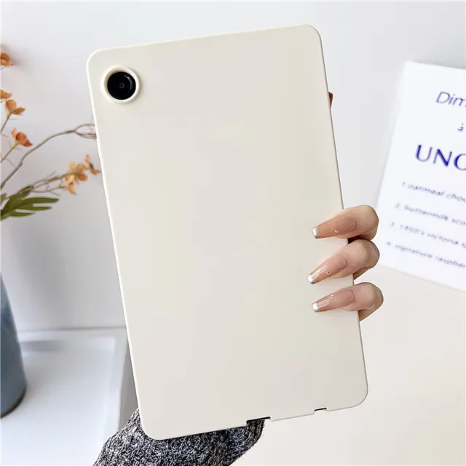 XEJMOA Silicon Case Tab S9 S9 FE+ S7 + S8 + S7 FE T730 A8 X200 S7 S8 S9 ...