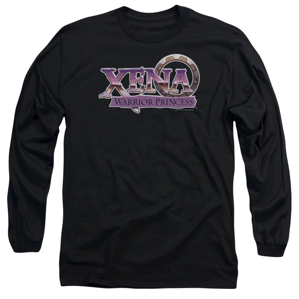 XENA/LOGO - L/S ADULT 18/1 - BLACK - XL - Walmart.com
